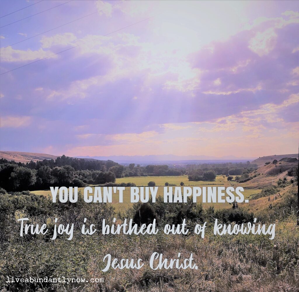 CHOOSE JOY & LIVE FULLY EVERY DAY - LIVE ABUNDANTLY NOW